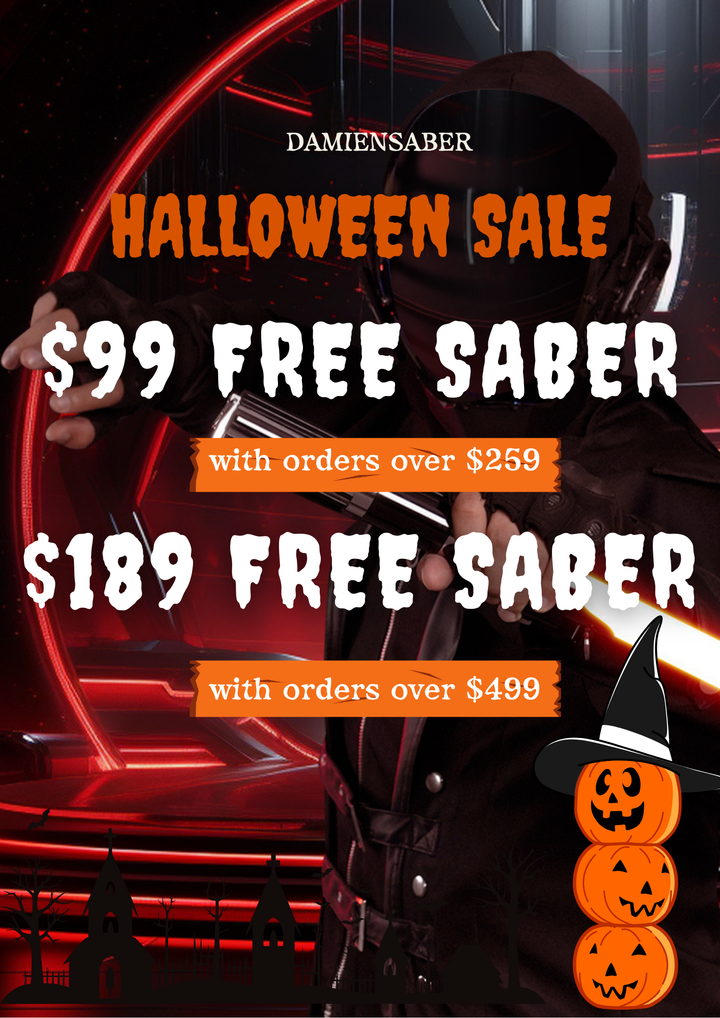 DamienSaber Lightsaber Luke Skywalker Saber EP6 V1 Force Light Saber H