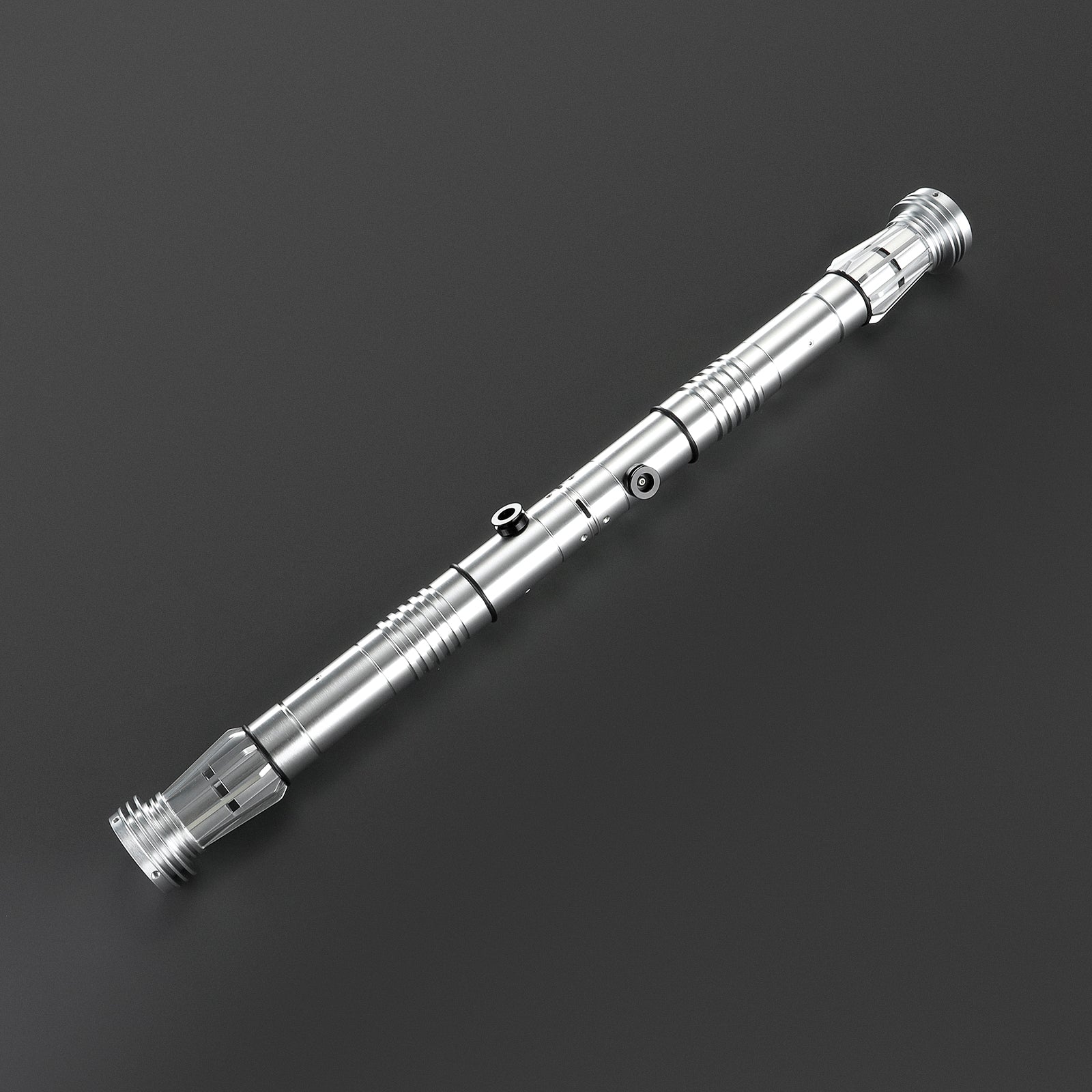 DamienSaber Lightsaber DM Saber Double Bladed Red Lightsaber Two Hilts