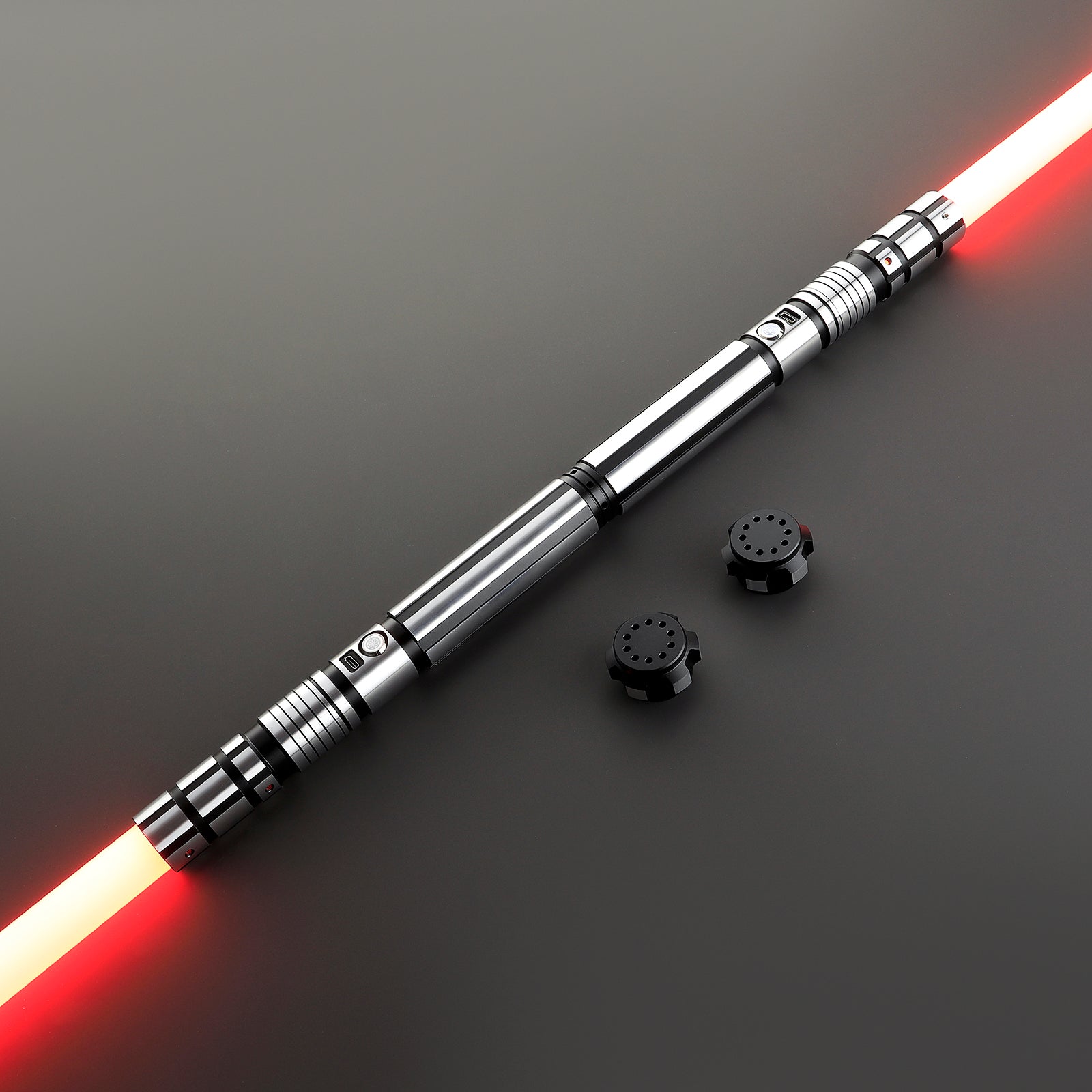 DamienSaber Custom Double Bladed Light Saber XRGB 3.0 XENO 3.0 Lightsa