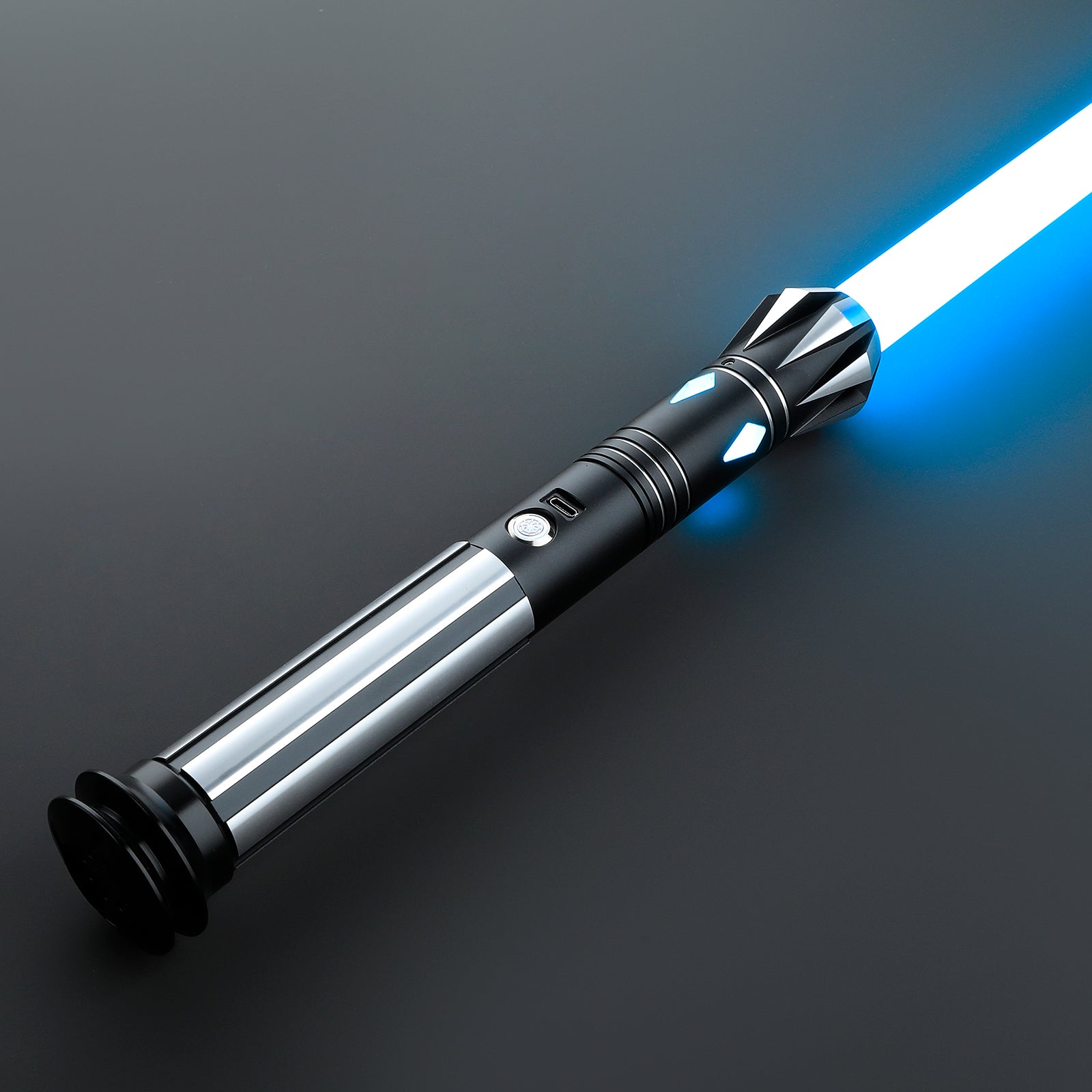 DamienSaber Lightsaber Baselit Xenopixel Proffie Light Saber Hilt 30CM