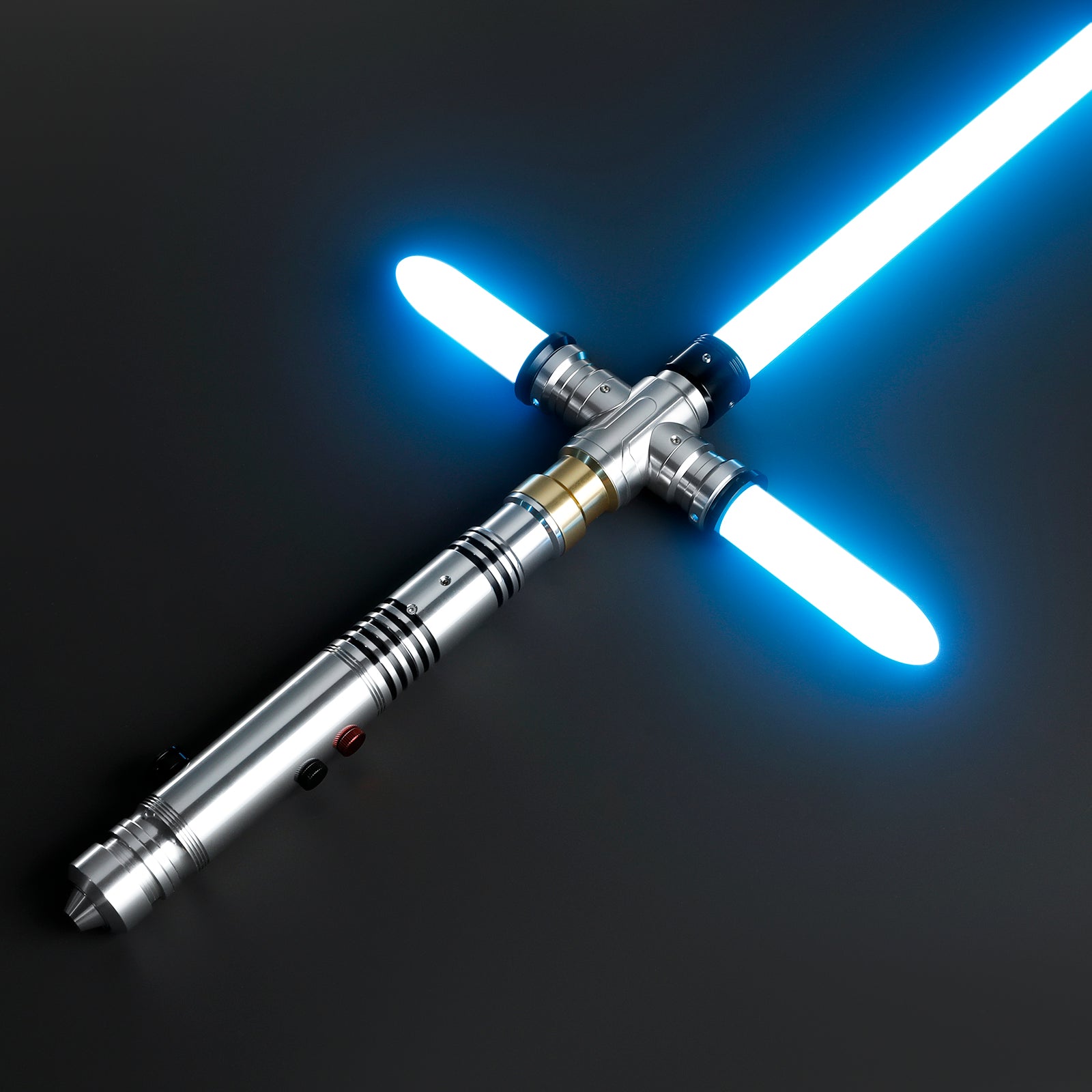 DamienSaber Lightsaber Crossguard Three Blades Light Saber Xenopixel V