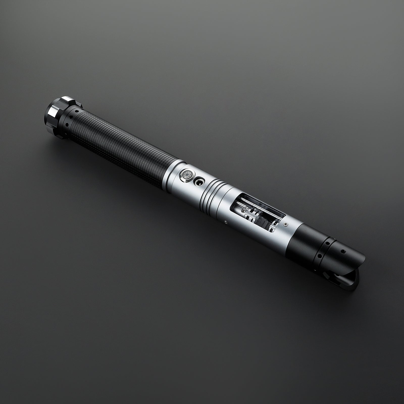 DamienSaber Lightsaber Crystal Light Saber Bluetooth Dual Ready Hilt 3