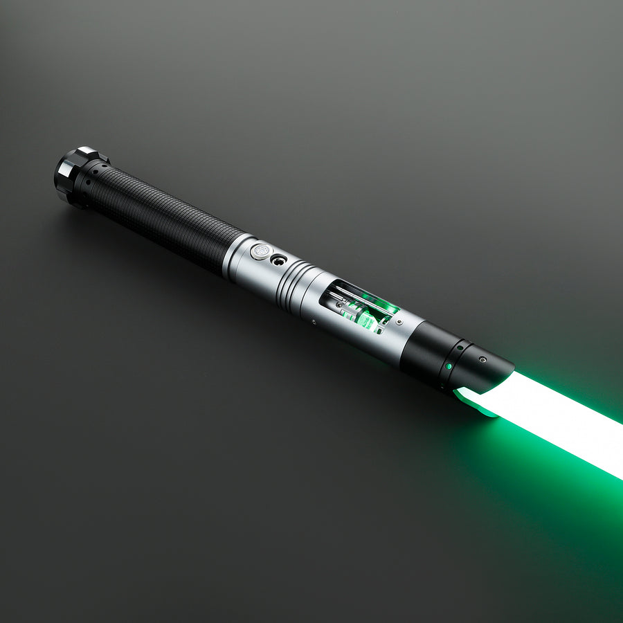 DamienSaber Lightsaber Crystal Light Saber Bluetooth Dual Ready Hilt 3