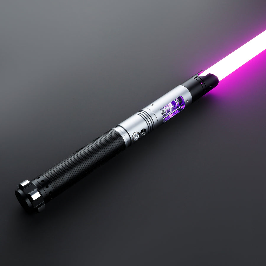 DamienSaber Lightsaber Crystal Light Saber Bluetooth Dual Ready Hilt 3