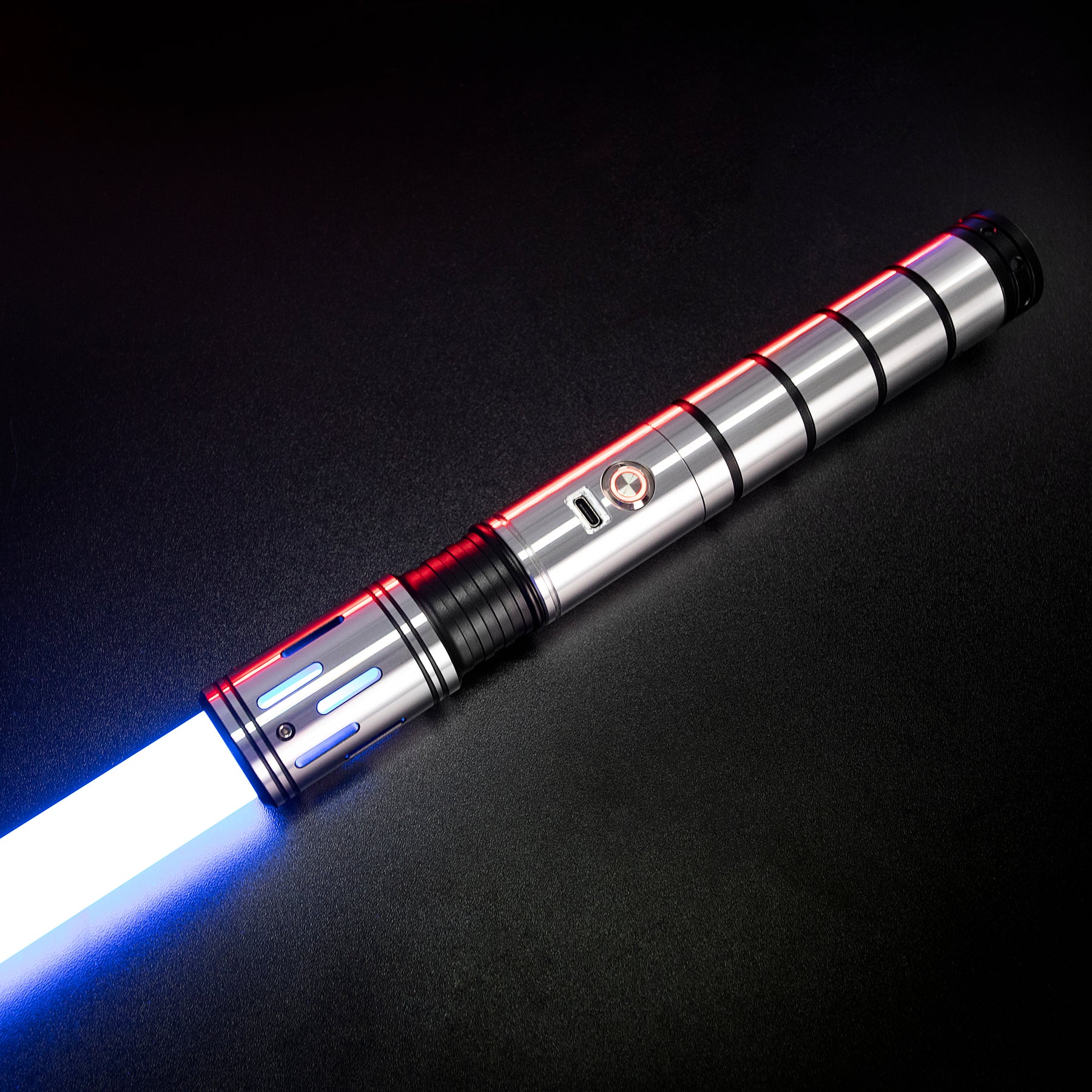 DamienSaber Custom Light Saber Baselit 12 Sound Fonts Heavy Dueling Co