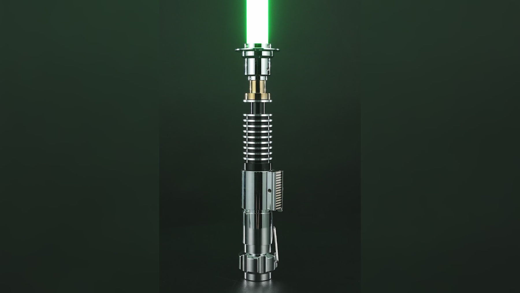 DamienSaber Lightsaber Luke Skywalker V2 Green Light Saber FX Heavy Du